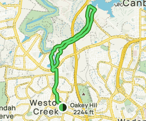 Scrivener Dam via Western Creek Pond and Molonglo River | Map, Guide ...