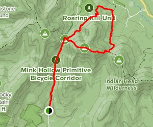 Sugarloaf Mountain via Mink Hollow, Devils Path, and Pecoy Notch Trail ...