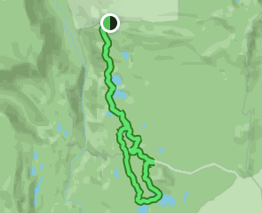 Erma Bell, Wahanna and Torrey Lakes Trail from Skookum Creek Campground ...
