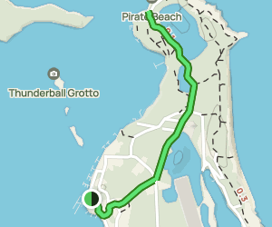 Staniel Cay Yatch Club to Pirate Beach | Map, Guide - Exuma, Bahamas ...