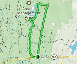 Bliven Trail to Breakheart Pond Loop | Map, Guide - Rhode Island ...