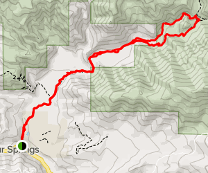 Santa Paula Canyon and Punch Bowls Trail | Mapa, Roteiro - California | AllTrails