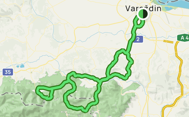 Varazdin Croatia Map