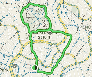 Mount Rogers Double Loop | Map, Guide - Australian Capital Territory ...
