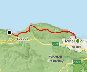 South West Coast Path: Minehead to Porlock Weir - Somerset, England ...