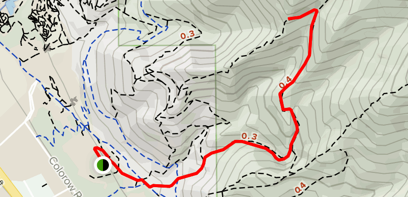 Living Room Hike Map | Baci Living Room