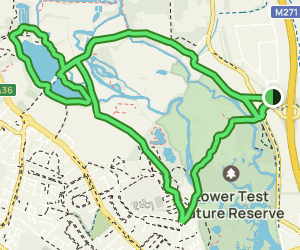 Test Way and Testwood Lakes Circular: 143 Reviews, Map - Hampshire ...