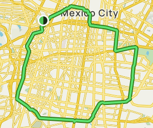 Bicycle Circuit through Central CDMX | Map, Guide - Mexico City, Mexico ...