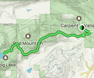 Frog Lake via Crabtree and Frog Lake Road: 59 Reviews, Map - California ...