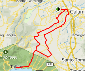 Calamba- Talisay Cycle Loop - Laguna, Philippines | AllTrails
