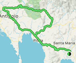 Siniloan- Antipolo Cycle Route: 0 Reviews, Map - Laguna, Philippines ...