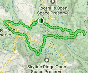 Loop Through Monte Bello, Skyline Ridge, Russian Ridge, and Coal Creek ...