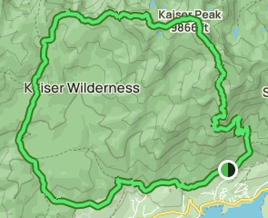 Kaiser Loop Trail, California - 54 Reviews, Map | AllTrails