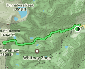 Mount Whitney Mountaineer's Route, California - 516 Reviews, Map ...
