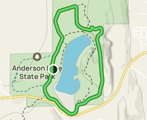 Anderson Lake via Anderson, San Juan, Cascade, and Savage Memorial Loop ...