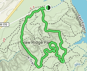 Edgemoor, Saddle, Rollercoaster, and Powerline Loop, Tennessee - 53 ...