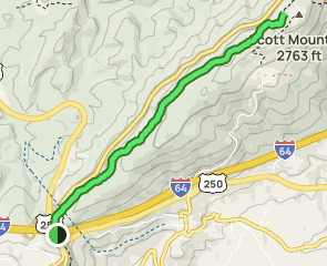 Scott Mountain via Appalachian Trail, Virginia - 233 Reviews, Map ...
