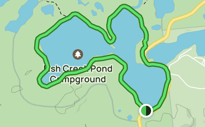 Pond Creek Map