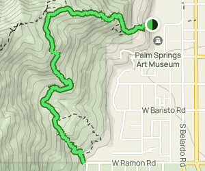 Palm Springs Museum and North Lykken Trail - California | AllTrails