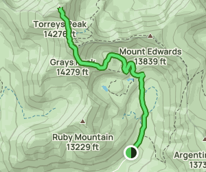 Grays and Torreys Peak from Argentine Pass Trailhead: 183 Reviews, Map - Colorado | AllTrails