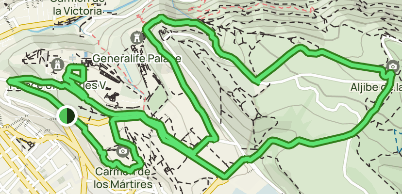 Generalife Gardens Map | Fasci Garden