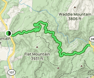 Round Mountain Trail to Whitewater Bridge: 7 Reviews, Map - North ...