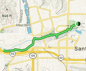 San Diego River Trail via Town Center and Mast Parks: 50 Reviews, Map ...