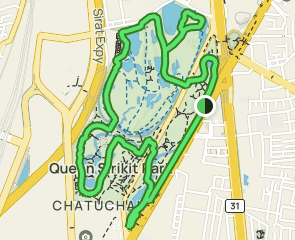 Jatujak Park - Queen Sirikit Park - Rod Fai Park, Bangkok Metropolitan ...