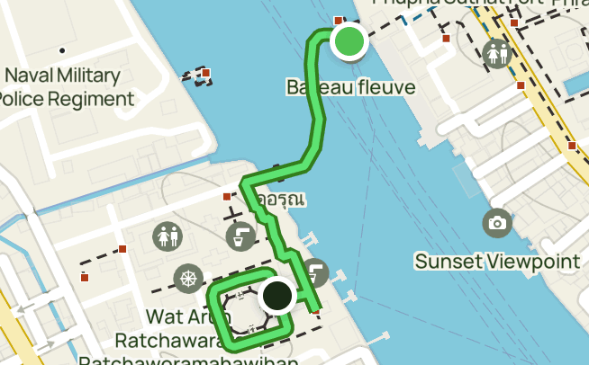 Wat Arun Map