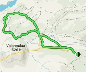 Básar - Langidálur - Húsadalur - Valahnúkur: 9 Reviews, Map - Southern ...