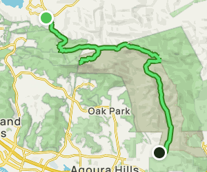 Long Canyon Trail to Cheeseboro Canyon via Simi Peak: 10 Reviews, Map ...