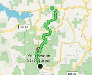 Tecumseh Trail: John Grunwald to Yellowwood Lake, Indiana - 102 Reviews ...