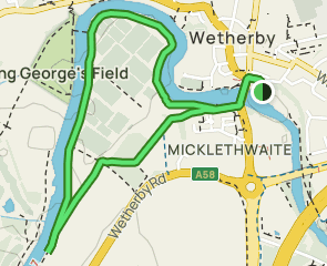 River Wharfe and Wetherby Ings Circular, West Yorkshire, England - 24 ...