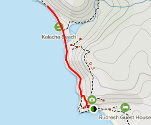 Arambol Beach Moutain - Kalacha Beach Trail | Map, Guide - Goa, India ...