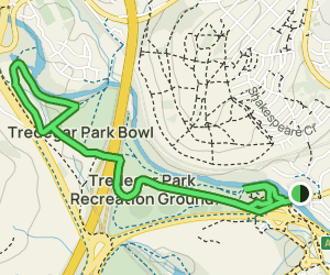 Ebbw River and Tredegar Park Circular: 11 Reviews, Map - Newport, Wales ...