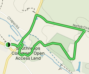 Southrepps Common and the Warren | Map, Guide - Norfolk, England ...