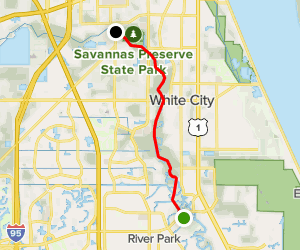 North Fork of St. Lucie River: River Park to Richard Becker Preserve ...