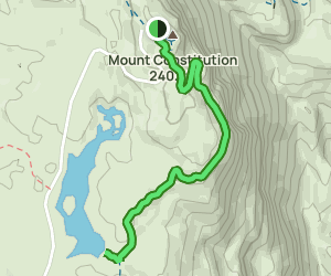 Summit Lake from Mount Constitution: 28 Reviews, Map - Washington ...