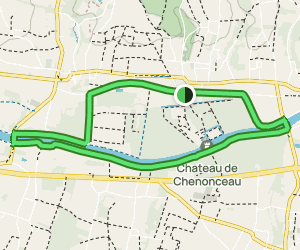 Circuit around the Château de Chenonceau: 78 Reviews, Map - Indre-et ...