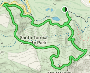 Coyote Peak, Hidden Springs and Ohlone Trail Loop, California - 550 ...