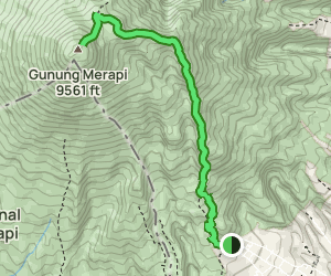 Mount Merapi via Sapu Angin: 0 Reviews, Map - Central Java, Indonesia ...