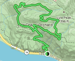 Lyle Loop and Lyle Cherry Orchard Trail, Washington - 137 Reviews, Map ...