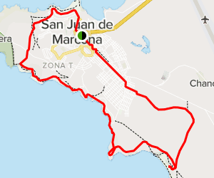Las Playas de San Juan de Marcona | Mappa, Guida - Ica, Peru | AllTrails