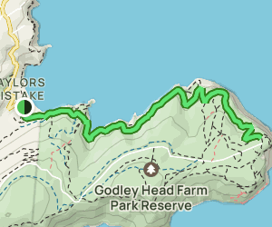 Godley Head Out-and-Back from Taylors Mistake | Map, Guide - Canterbury ...