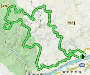 Eroica Germania: Long Route (2022, 122 km): 2 Reviews, Map - Hesse ...