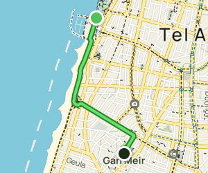 Tel Aviv Marina to Meir Park via Frishman Beach: 4 Reviews, Map - Tel ...
