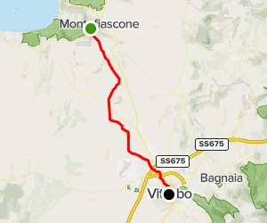 Via Francigena, Tappa 100: Montefiascone - Viterbo | Mappa, Guida ...