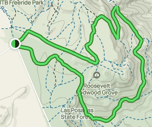 Whoop-De-Doos, Lone Pine, Picnic Road, and Pine Flat Road Loop: 9 ...