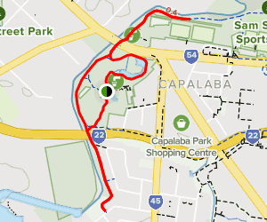 Capalaba Regional Park Loop | Mapa, Roteiro - Queensland, Australia ...