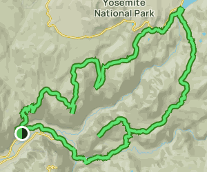 Yosemite Falls, North Dome Trail, Olmstead Point, and Half Dome Loop ...